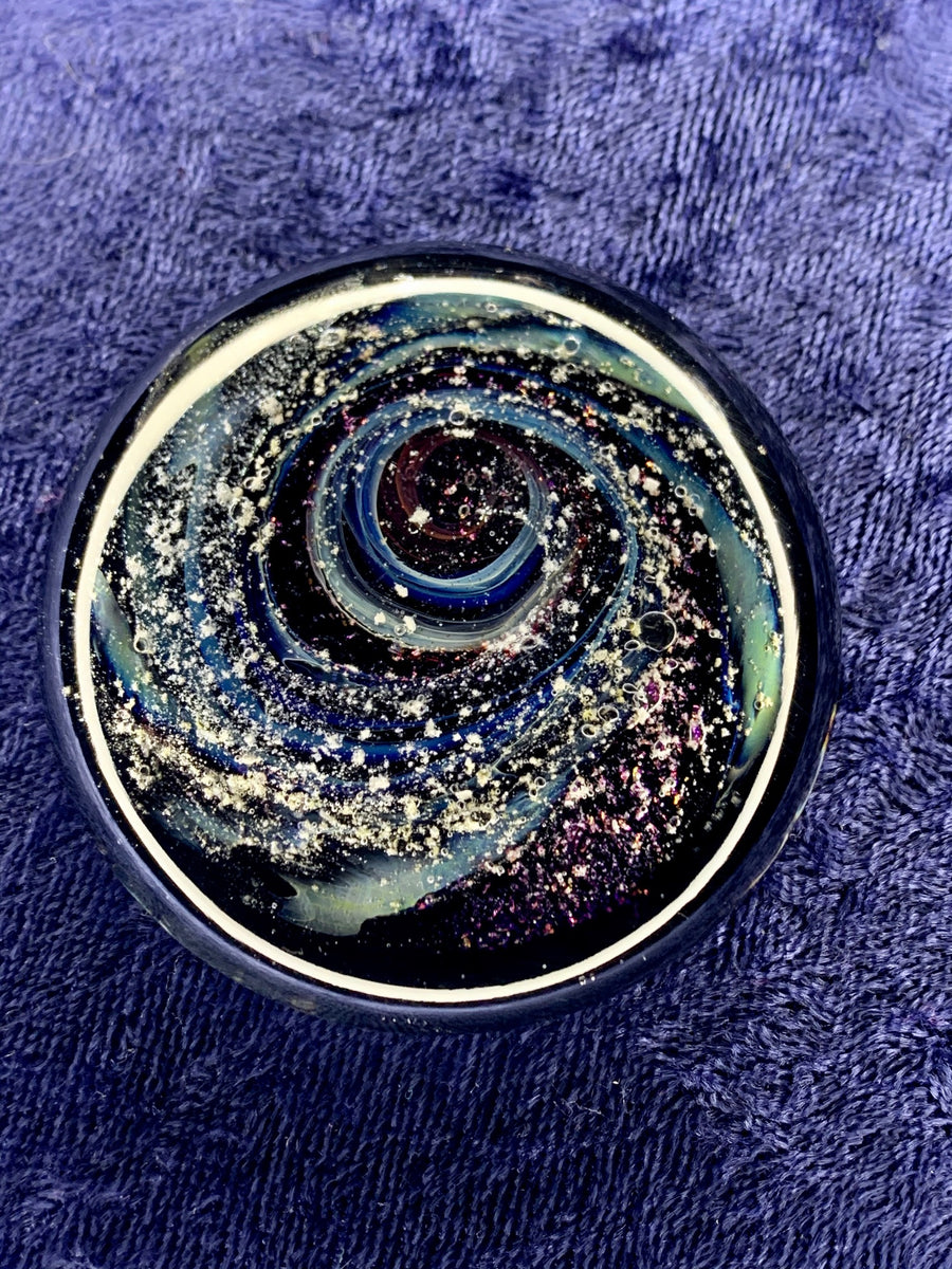 Handmade To Order Custom Cremation Spiral Glass Paperweight – Crandall ...